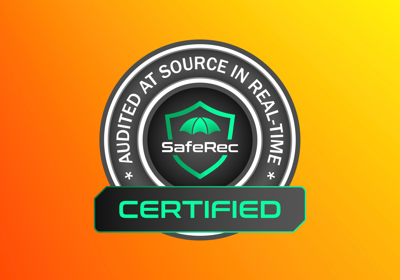 Churchill Knight Umbrella is SafeRec Certified | Churchill Knight Umbrella